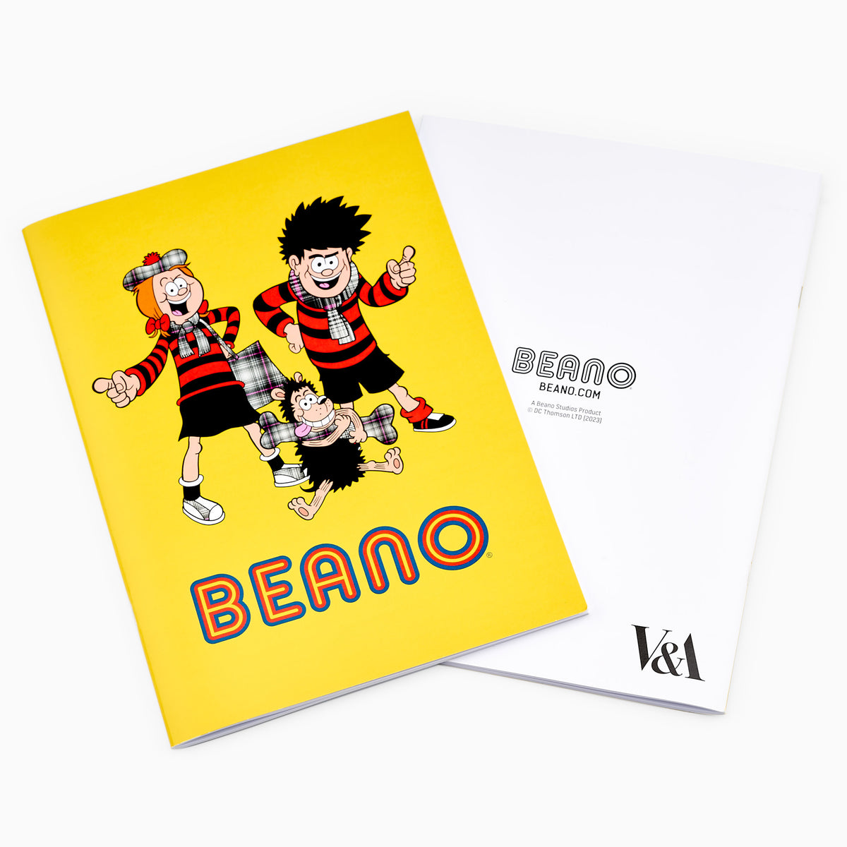 Beano: Dennis, Minnie and Gnasher A4 Notebook – V&A Dundee Shop