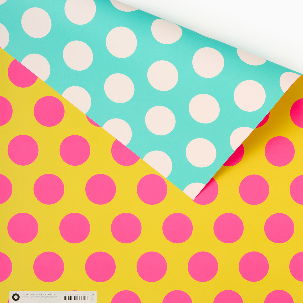 Yellow With Pink Spots | Wrapping Paper | Gift Wrap – V&A Dundee Shop